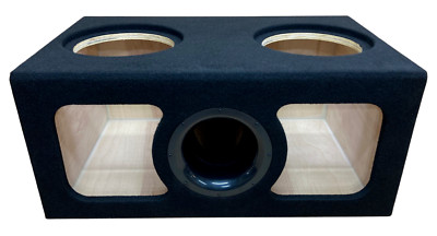 Ported Sub Box Subwoofer Enclosure for 2 10" Subs ~ PLEXIGLASS ~ 33 HZ ...