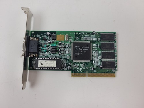 VINTAGE S3 Trio 3D/2X 4MB VGA AGP Video Card | eBay