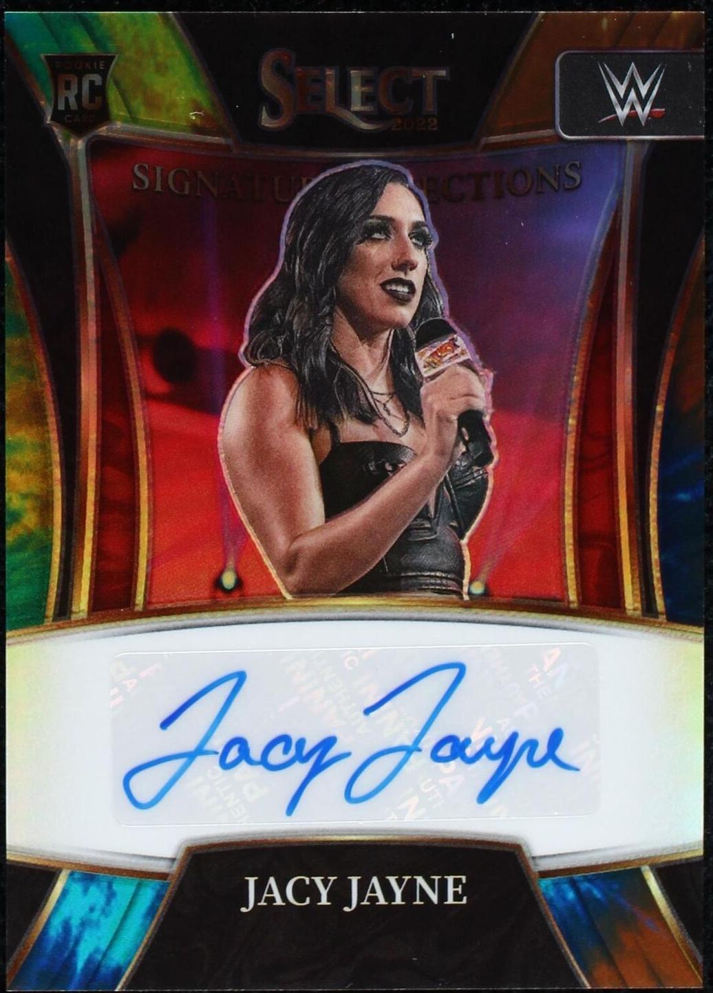 2022 Panini Select WWE - Signature Selections Jacy Jayne #SN-JJN Tie ...
