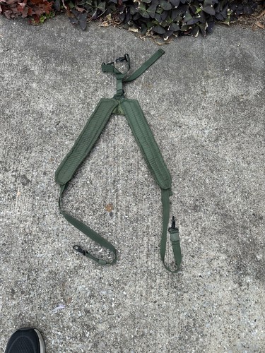 Marine LC-2 Suspenders Canvas Combat Suspenders/Equipment belt | eBay