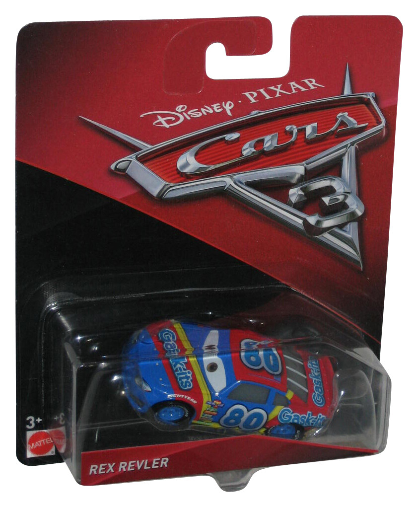 Disney Pixar Cars 3 Rex Revler Gask Its # 80 Mattel Diecast 1:55 Scale ...