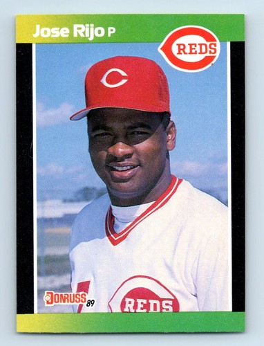 1989 Donruss Baseball's Best Jose Rijo Cincinnati Reds #278 | eBay