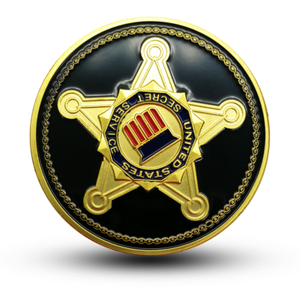 United States Secret Service USSS Seal of the US President Challenge ...