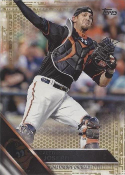 2016 Topps - Caleb Joseph #513 Gold /2016 for sale online | eBay