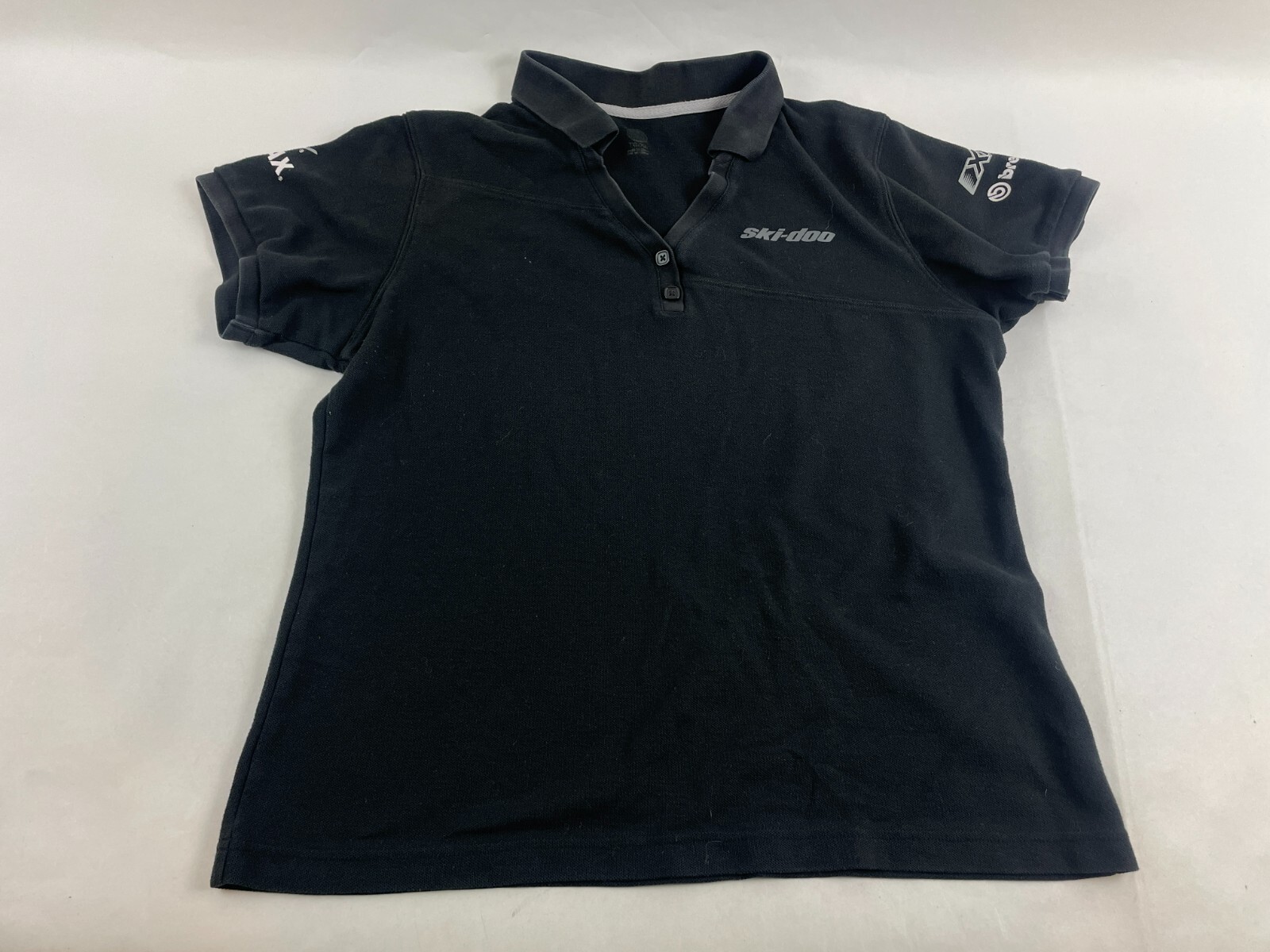 Ski-Doo Polo Shirt Women's Size XL Black *Racing *REV. Rotax* XPS ...