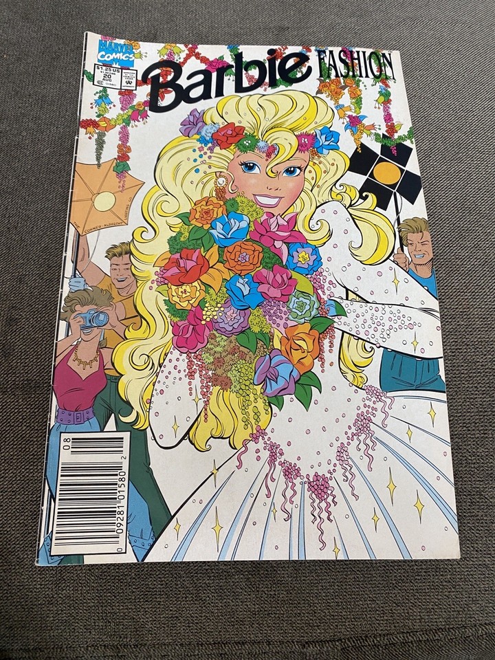 Vtg Marvel Comics Barbie Book Fashion August 1992 Comic Issue 20 90s | eBay