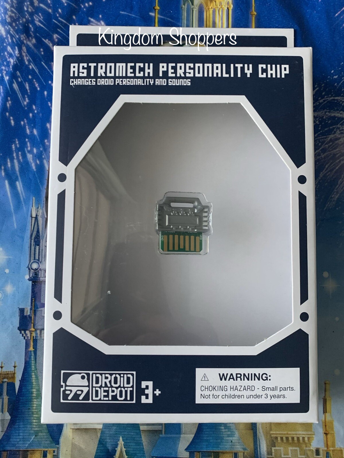 SILVER Astromech Personality Chip Disney World Galaxy’s Edge Star Wars ...