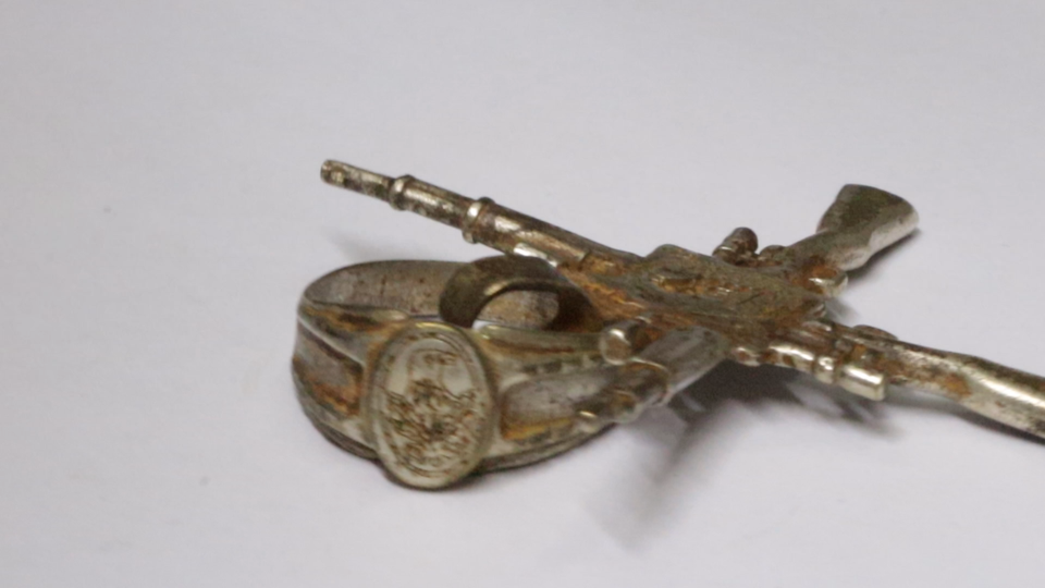 WW2 German sniper ring WWII Pendant Germany Army Wehrmacht Snipers ...