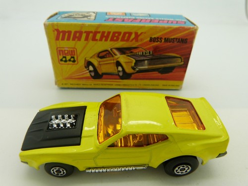 Matchbox Lesney Superfast 44 Boss Mustang in original box | eBay UK