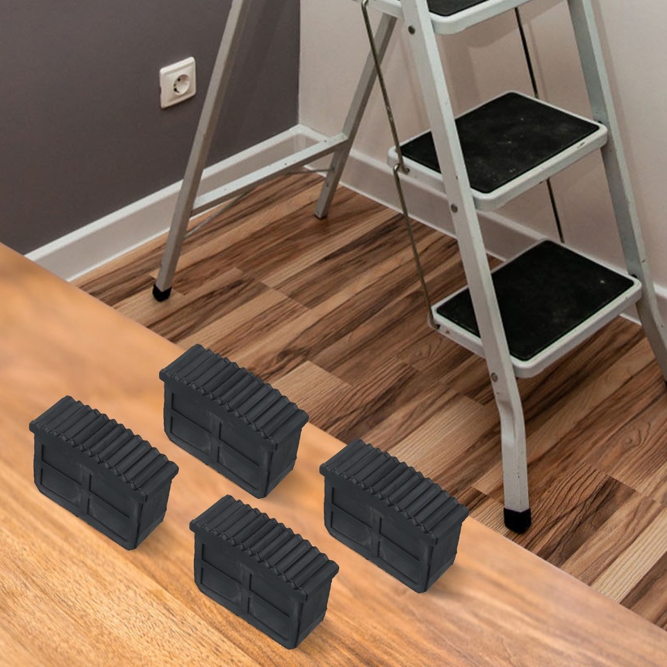 Replacement Rubber Ladder Feet Covers for Improved Grip and Floor ...