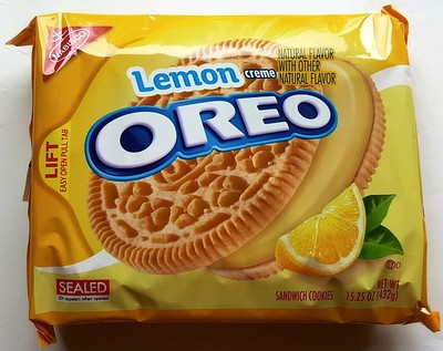 NEW Nabisco Oreo Lemon Flavor Creme Cookies FREE | eBay