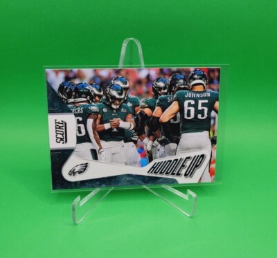 PHILADELPHIA EAGLES 2022 Score Huddle Up JALEN HURTS MILES SANDERS LANE ...