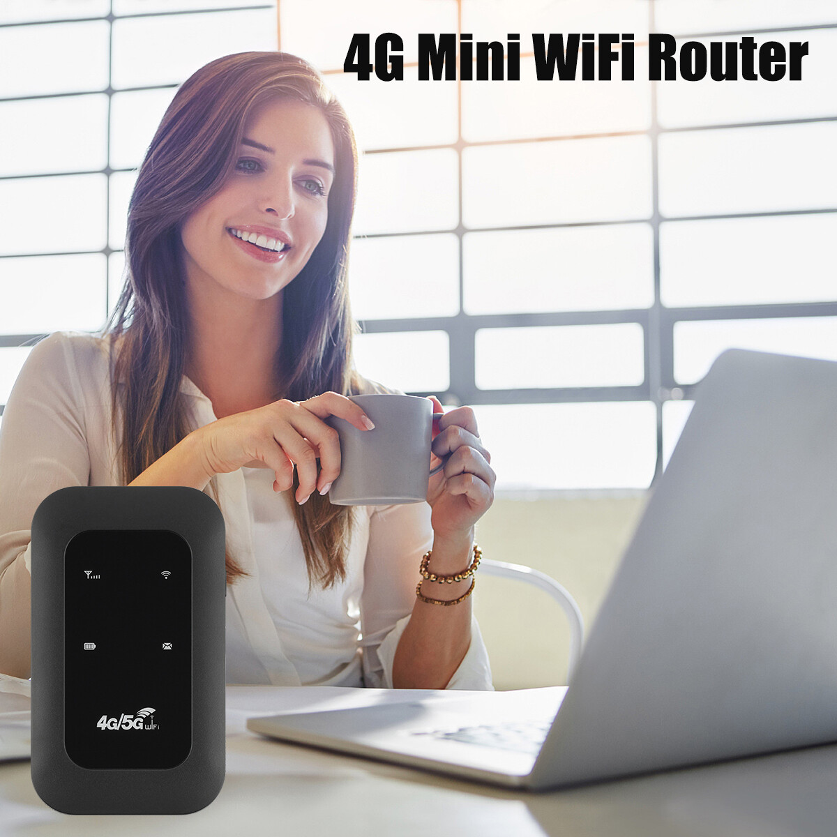 Unlocked WiFi Mobile Broadband Wireless Router Portable MiFi Hotspot 4G ...