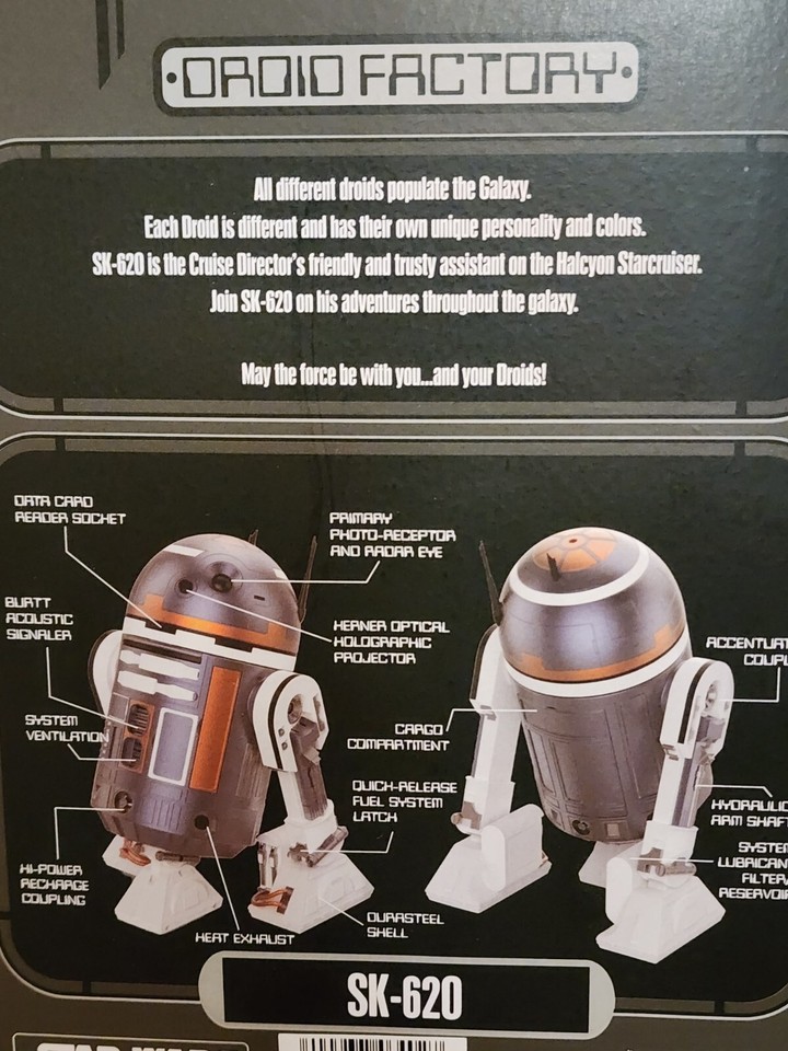 Disney Star Wars Chandrila Line Halcyon Galactic Starcruiser SK-620 ...