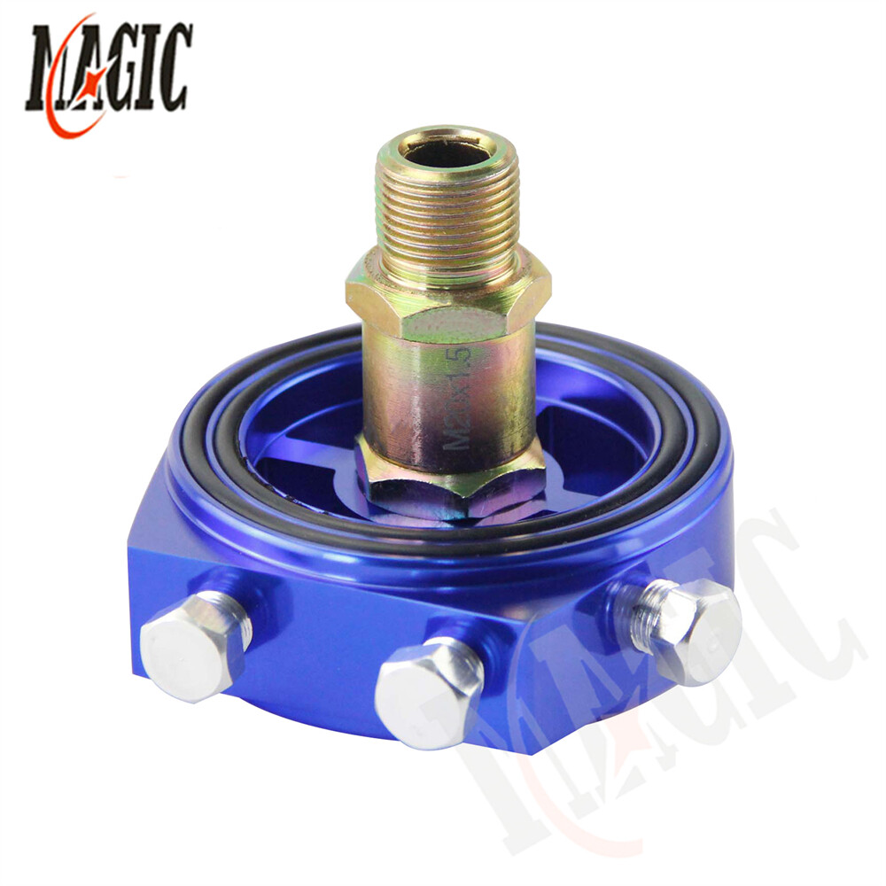 M20x1.5 Oil Filter Temperature Pressure Gauge Sensor Adapter Sandwich ...