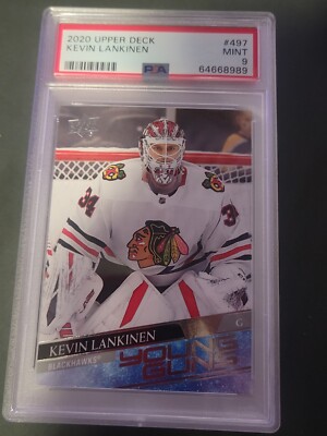 kevin lankinen young guns psa 9 | eBay