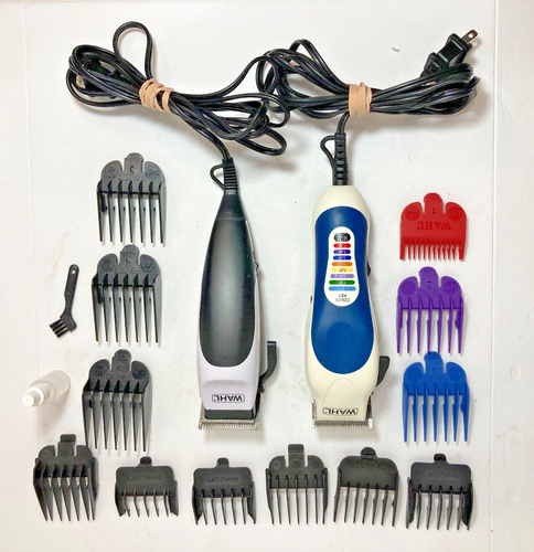 Pair of Wahl Color Pro Plus Clipper Model MC3 + Wahl Clipper ...