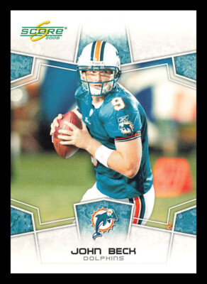 John Beck #160 2008 Score Miami Dolphins | eBay