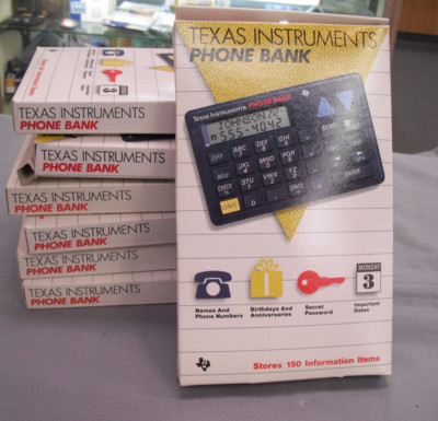 Lot of 7 Texas Instruments phone bank ti-2400 Vintage New!!!! | eBay