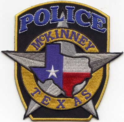 McKINNEY TEXAS style #A POLICE PATCH | eBay