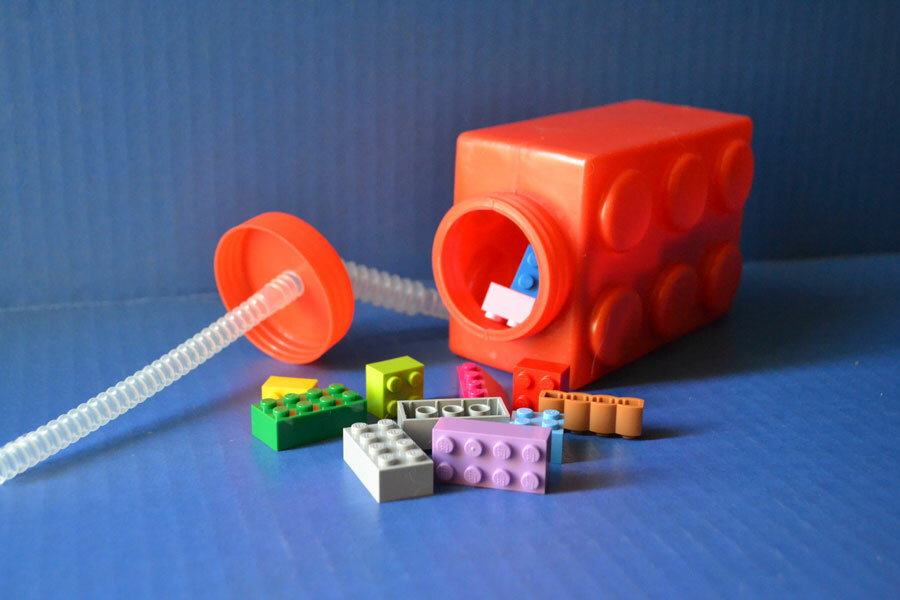 LEGO Drinking Cup With Straw Kids Childrens Water Bottle with Bonus ...