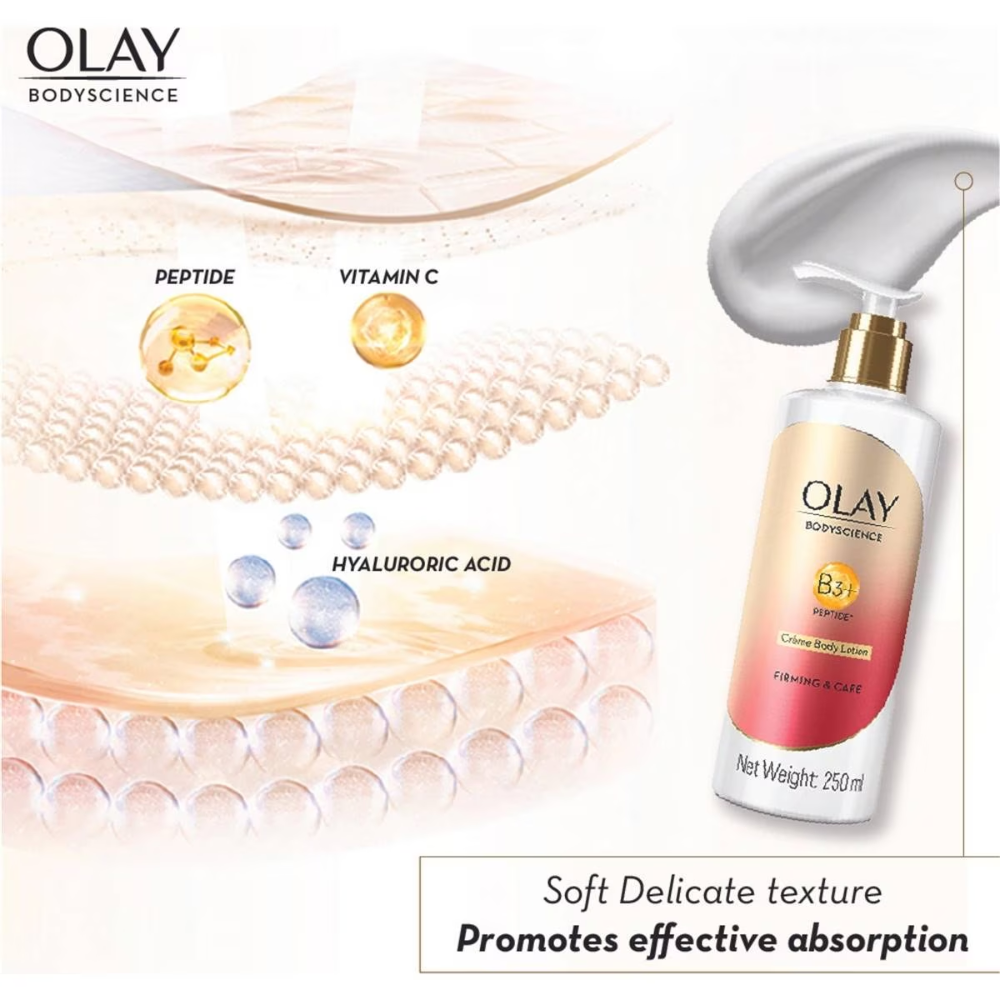 Olay Bodyscience Creme Body Lotion Firming and Care 250ml | eBay Australia