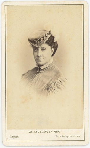 CDV Circa 1870. Caroline Miolan-Carvalho, Lyric Singer. Cantatrice ...
