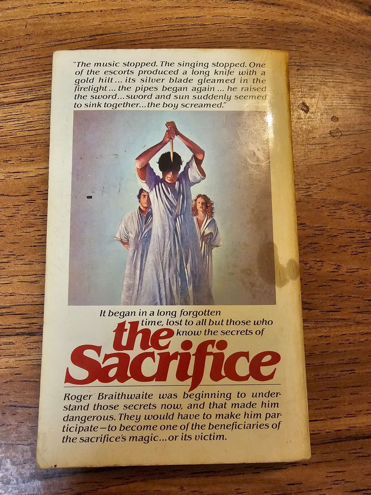 The Sacrifice Henry Sutton 1978 Vintage Occult Horror Paperback First ...