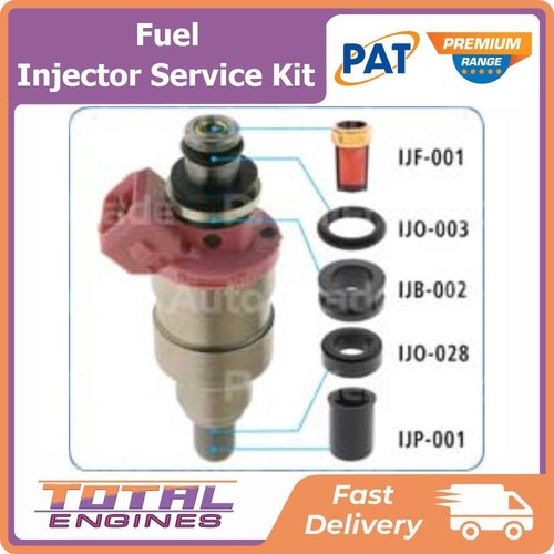 1x PAT Premium Fuel Injector Service Kit fits Holden Rodeo TF 2.6L 4Cyl ...