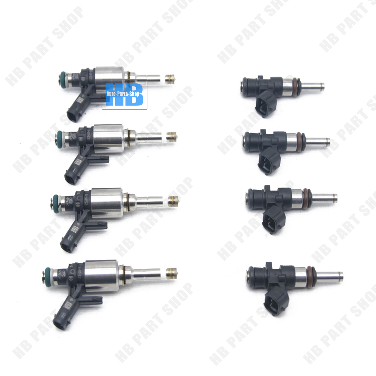 8pcs Fuel Injectors Set Bosch OE For VW Golf R Audi S3 8V TTS 2.0 TFSI ...