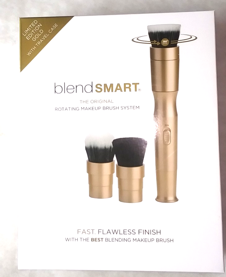 Limited Gold BlendSmart Blend Smart Rotating Makeup System 3 Brush ...