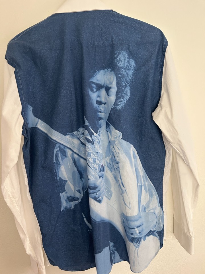 Rare Limited Edition Robert Graham Jimi Hendrix Button Up Shirt Size L ...