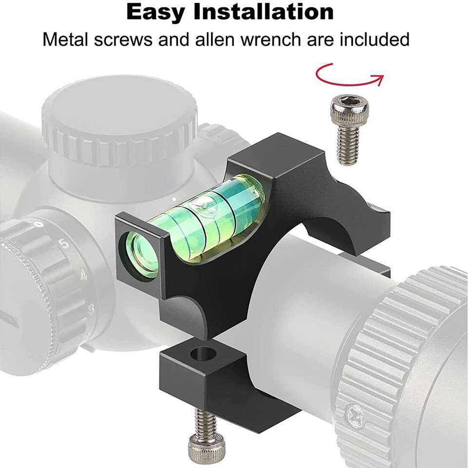 Hunting Bubble Spirit Level For Optics Rifle Scope Laser For 1"/30/34 ...