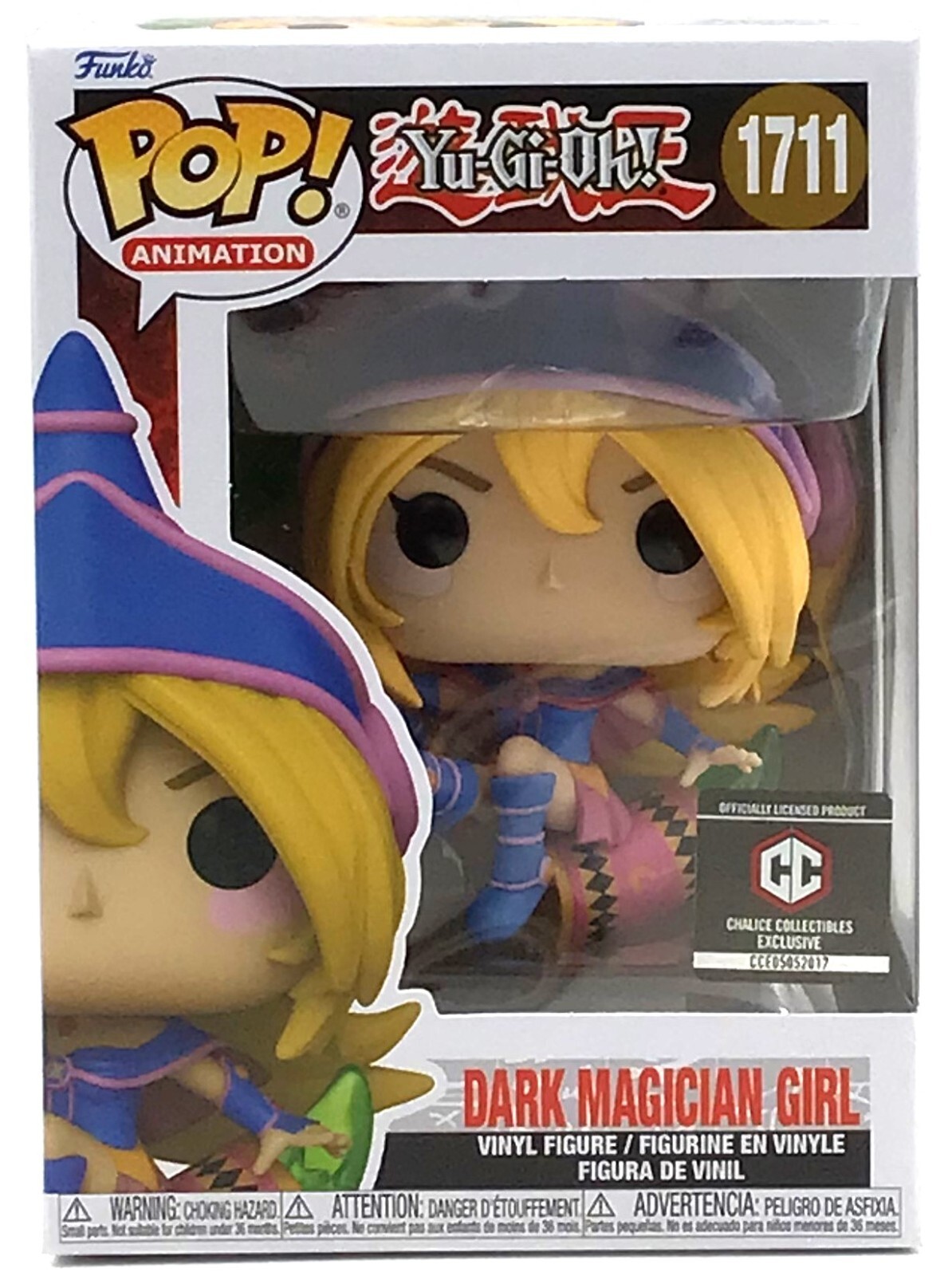 Funko Pop! Yu-Gi-Oh! Dark Magician Girl w/Cylinders #1711 Chalice ...