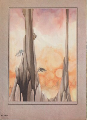 YES FRAGILE ROGER DEAN INSERT BOOKLET SQUIRE STEVE HOWE ANDERSON ...