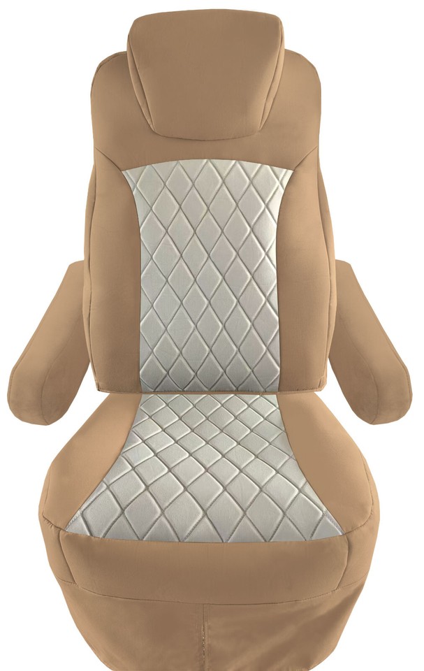 Motorhome RV Camper Captain Chair Cotton Seat Covers fits Entegra Coach ...