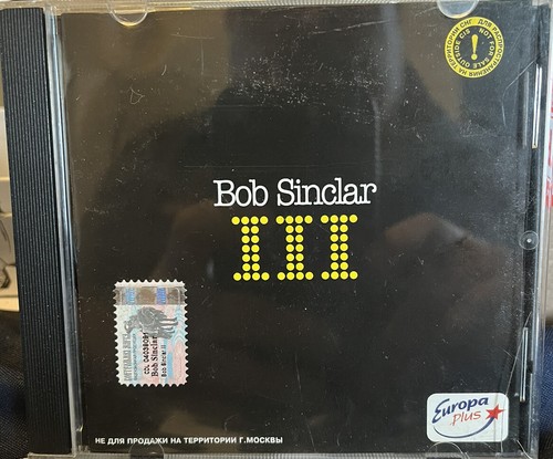 House: Sinclair, Bob - III (3) CD Russian Pressing | eBay