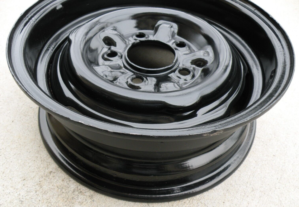 STEEL CASE RIM WHEEL 14 INCH 5 14X5 THUNDERBIRD OEM 1958-1966 5X4.5 ...