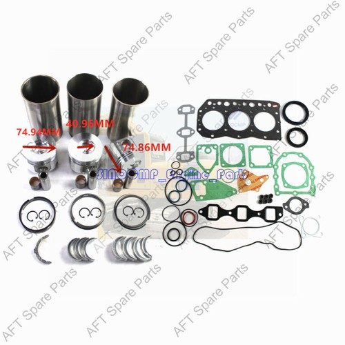 Aftermarket 3TN75 3TN75E 3TN75U Engine Rebuild Kit for Yanmar John ...