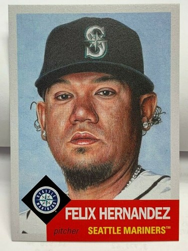 Felix Hernandez 2019 Topps Baseball Living Set #240 - SEATTLE MARINERS ...