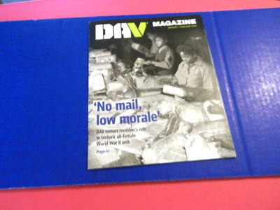 'NO MAIL LOW MORALE' 'HONORING WWII FEMALE UNIT' DAV MAGAZ. 1/2024/ 2 ...
