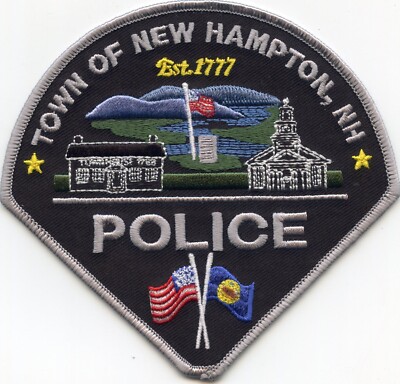 NEW HAMPTON NEW HAMPSHIRE POLICE PATCH | eBay