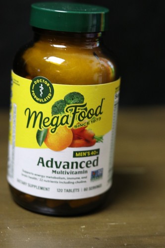 MegaFood Men's 40+ Advanced Multivitamin 60 Tabs | eBay