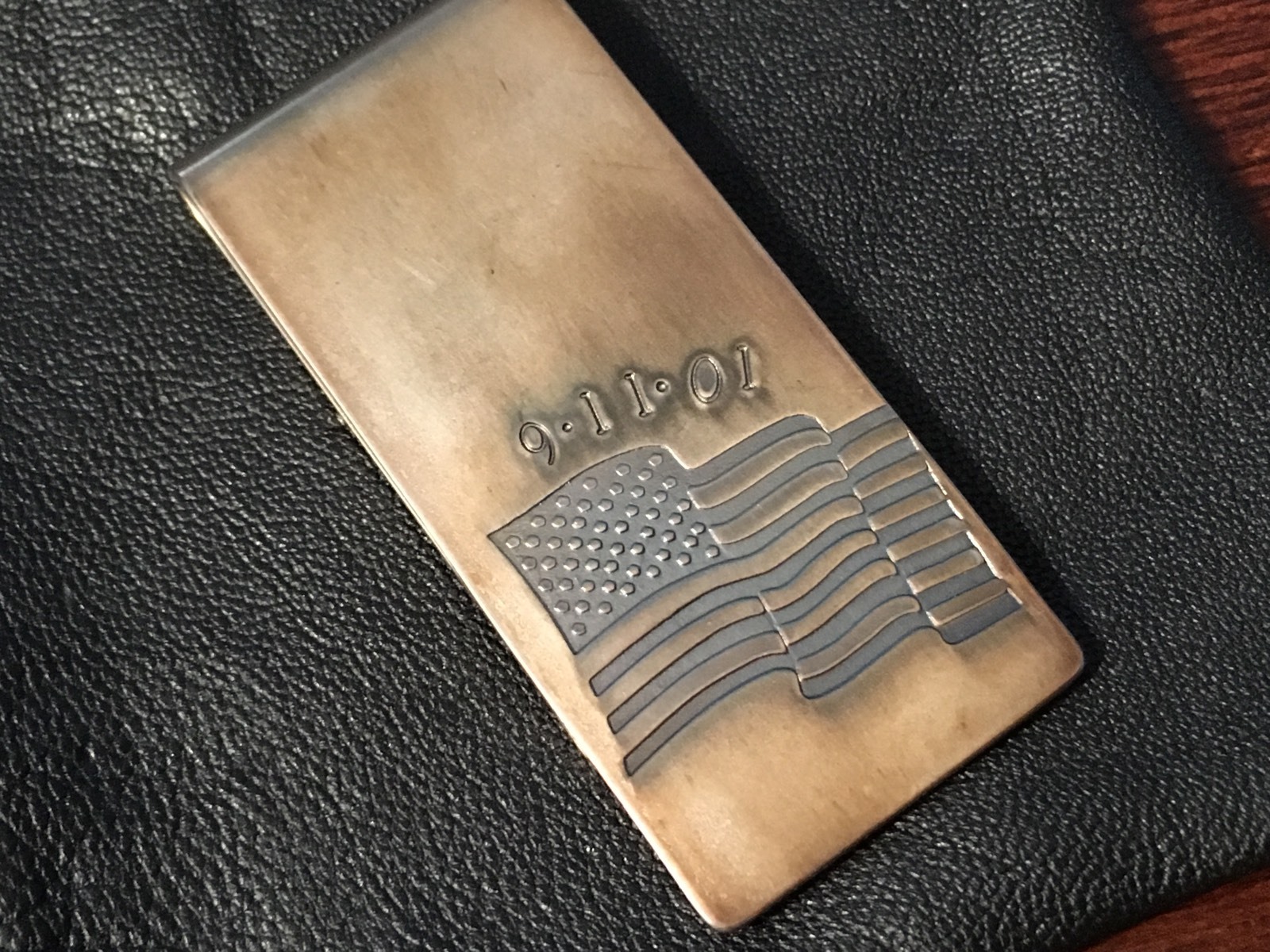 Steel Flame Jewelry USA 9-11-01 Titanium Money Clip! Rare! | eBay