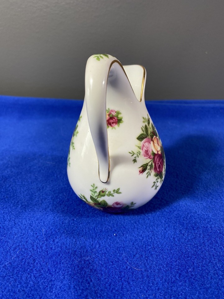 Vintage Royal Albert OLD COUNTRY ROSES Miniature Pitcher 4.5" Tall 1962 ...