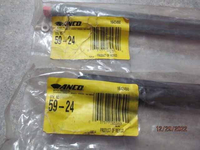 (2) Anco 59-24 Heavy Duty Winter Wiper Blades 24" Free shipping | eBay