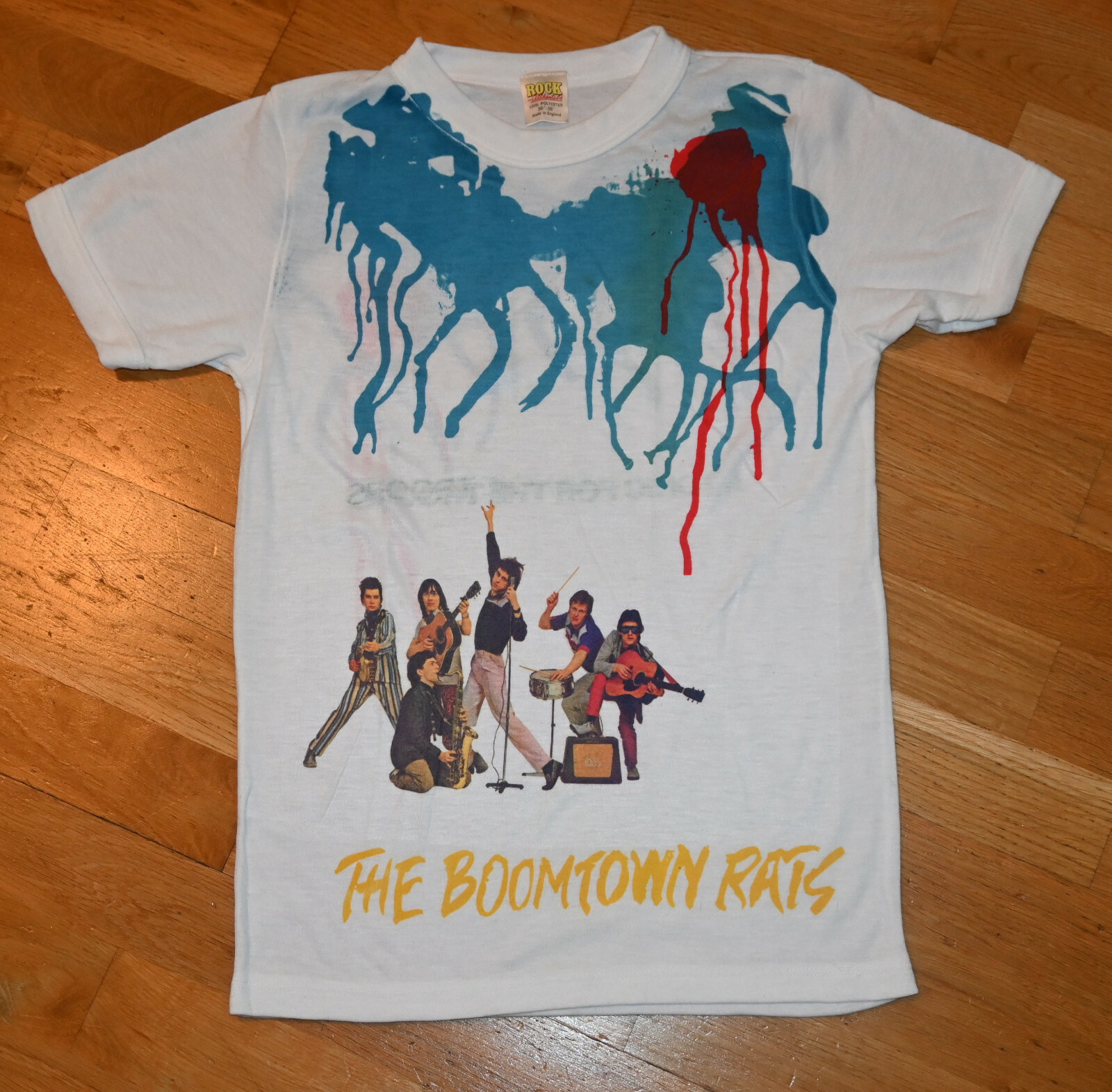 *1978 THE BOOMTOWN RATS* vtg punk rock concert t-shir… - Gem