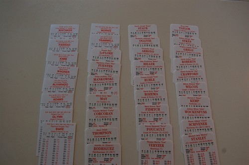 APBA Baseball 1977 Season Detroit Tigers Group of 36 Cards | eBay