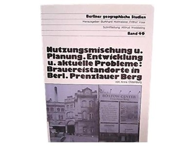 Anna Oldenburg - Mixité et planification: Brasseries Berlin Livre | eBay