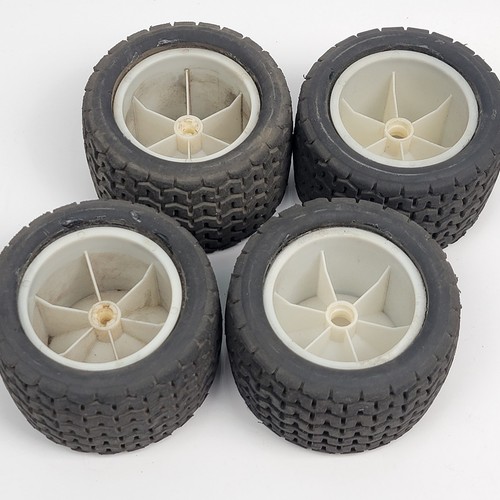 Vintage RC10T Mounted Street Tires For 1/4" Taper Axle Rear Full Set | eBay